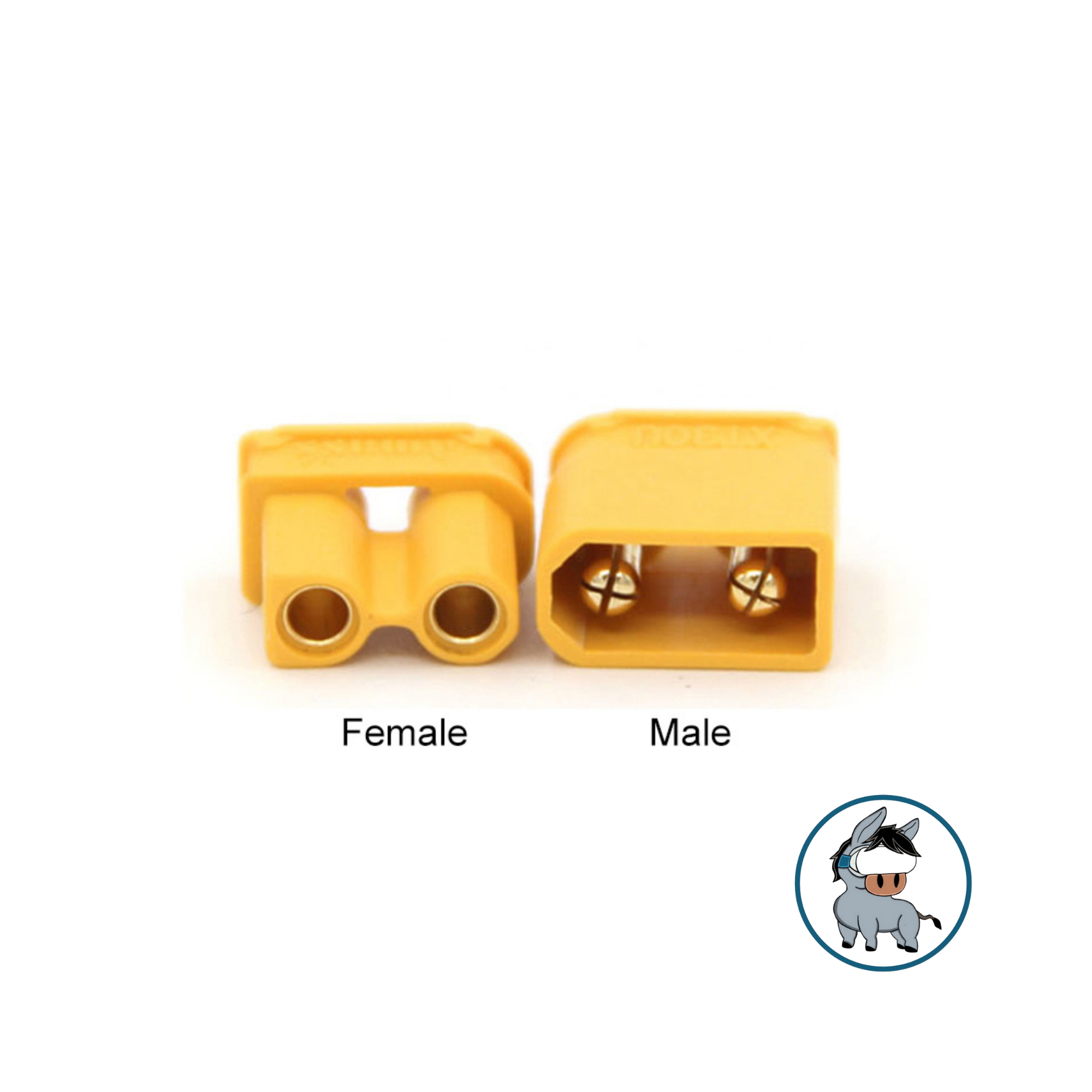 Conector XT30 Par Macho Hembra AMASS – FlyDonkey